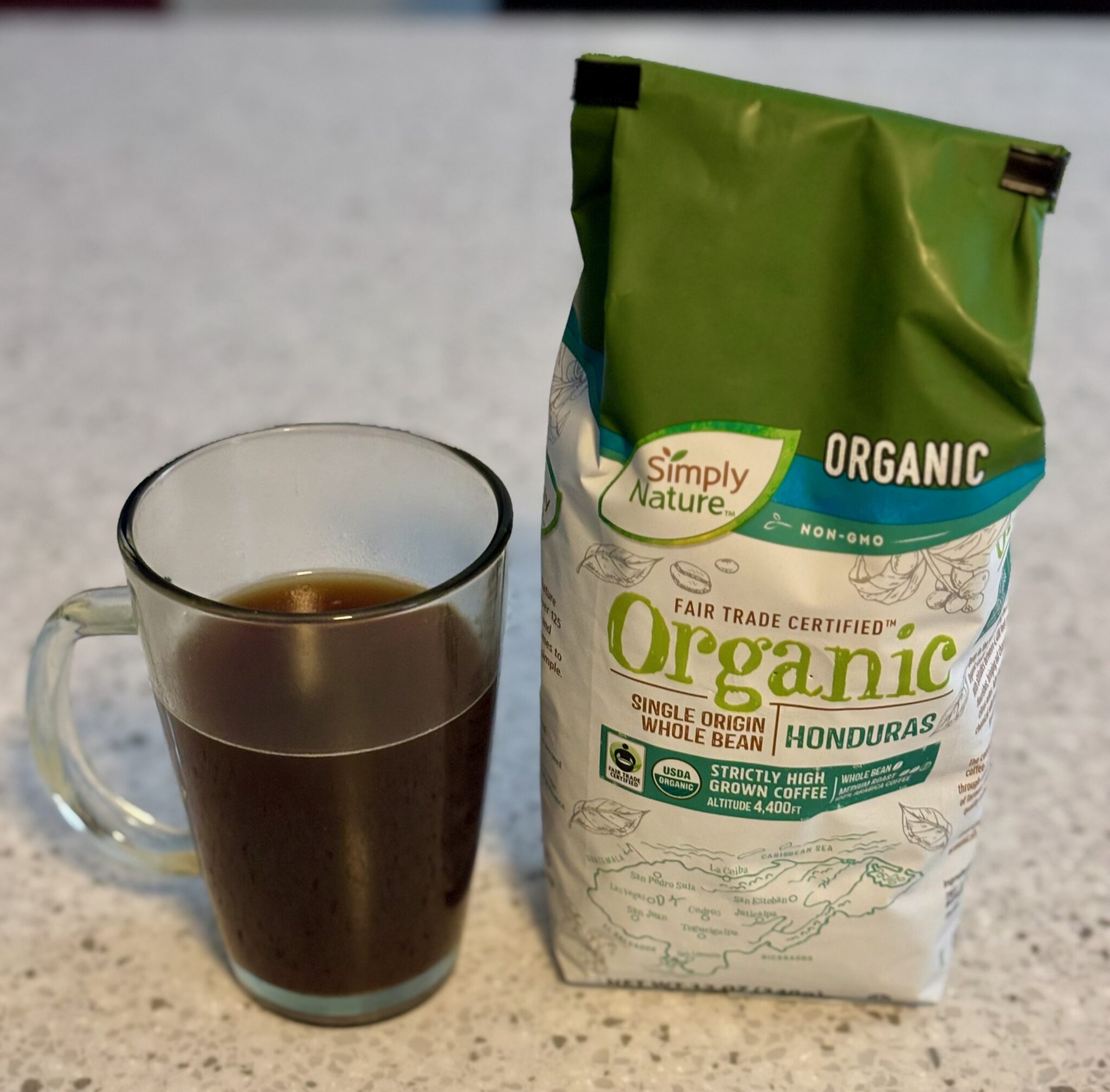 Simply Nature Organic Honduras Single Origin Coffee Review - Coasters ...